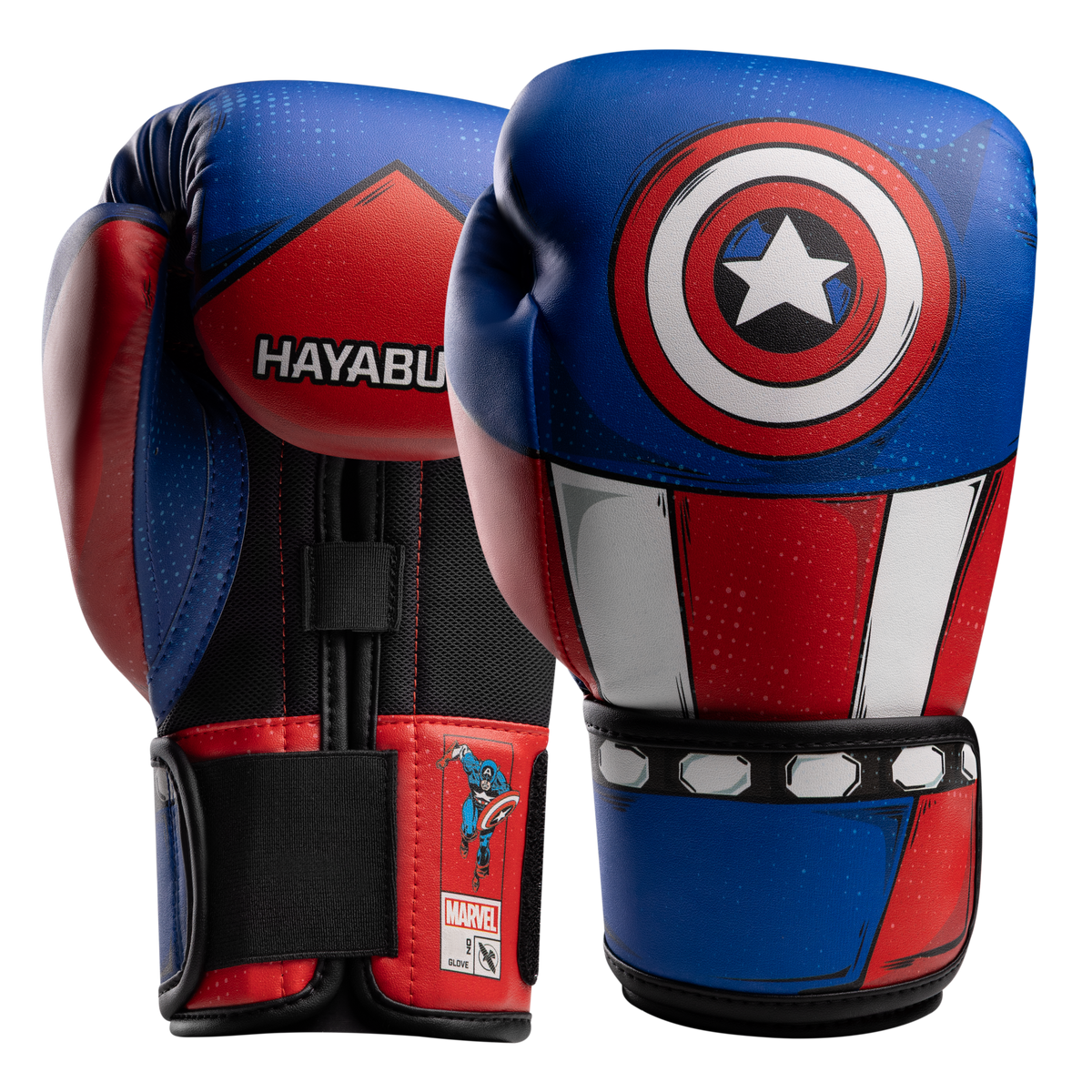 Marvel Captain America Boxing Gloves | Classic Comic Protection and ...